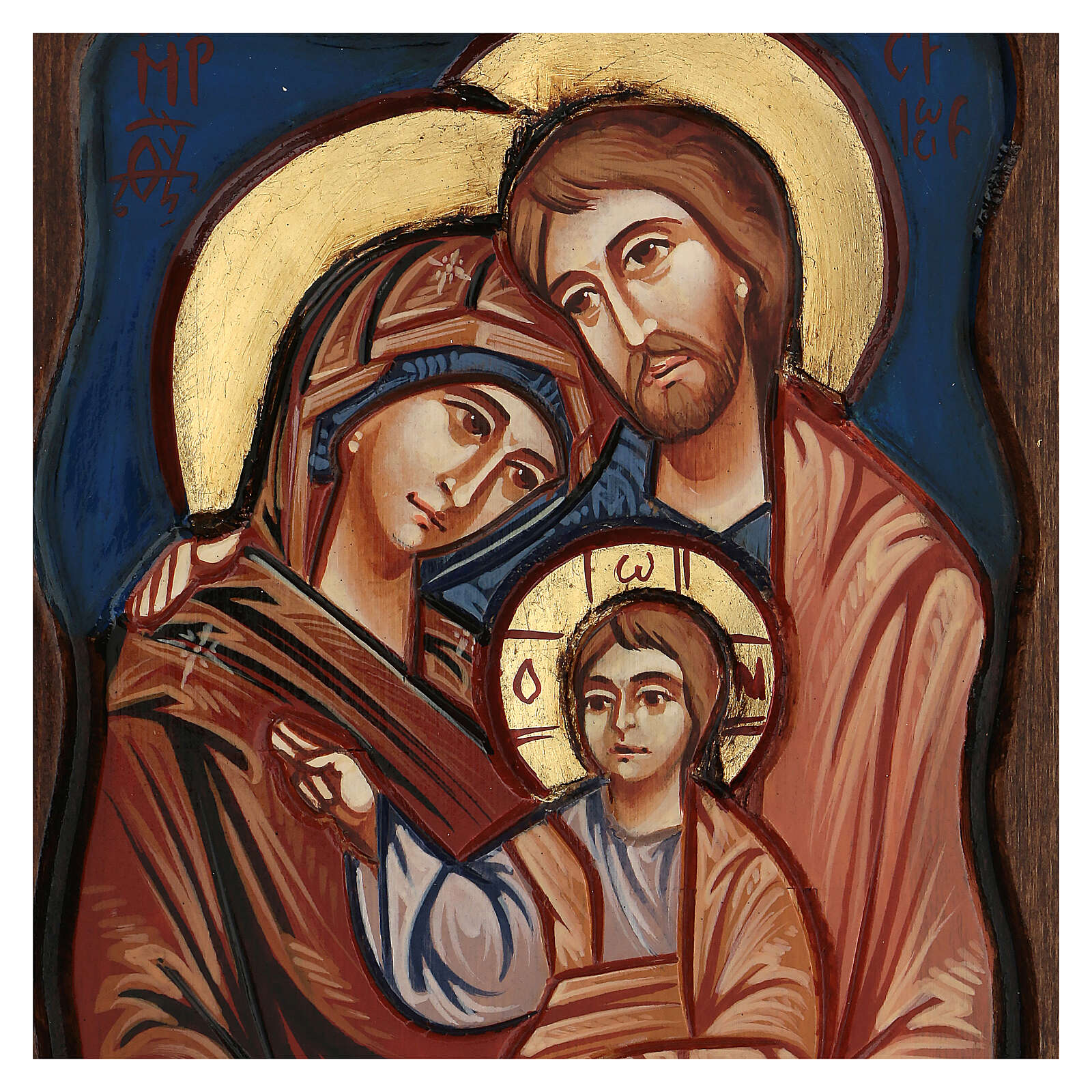 Holy Family icon hand painted | online sales on HOLYART.co.uk