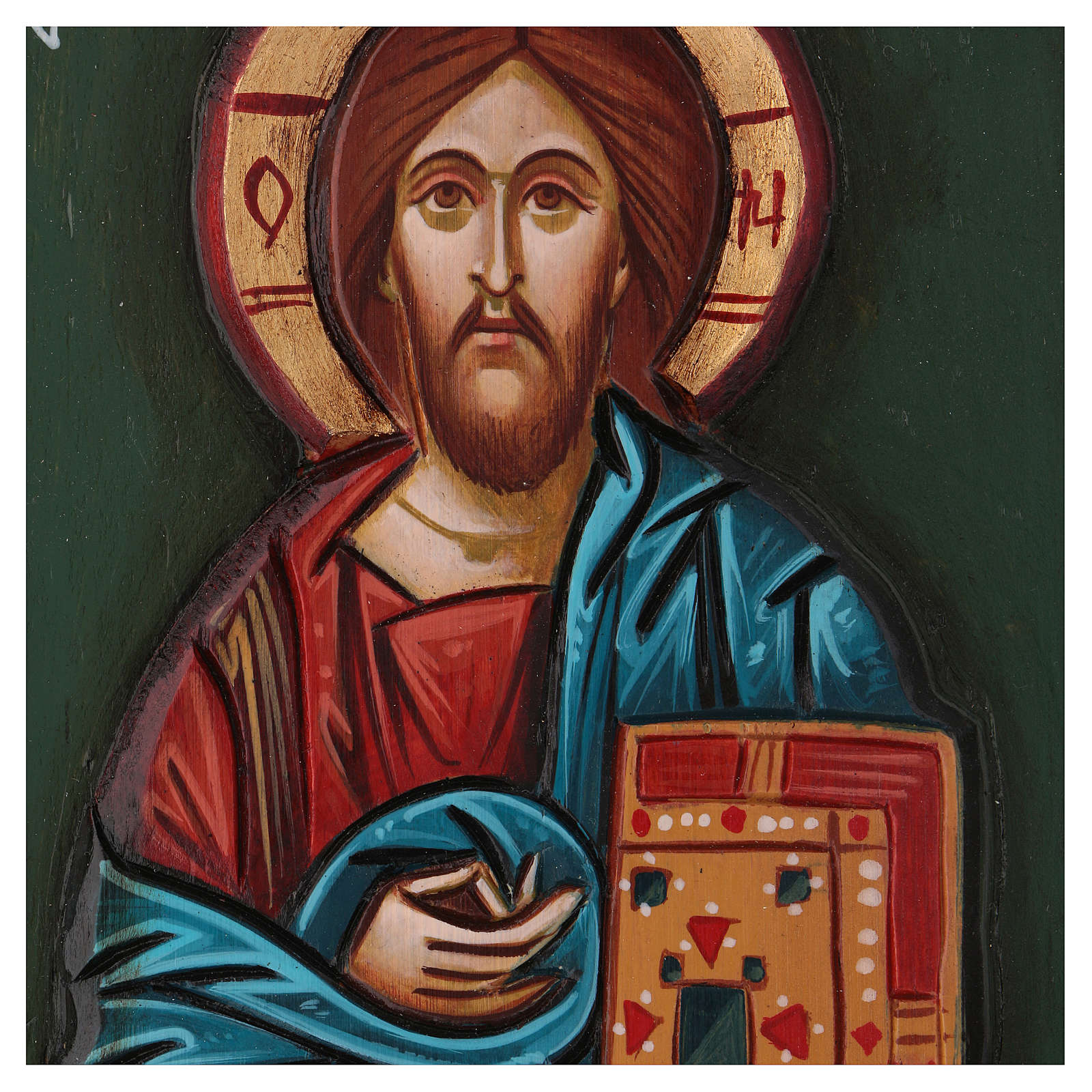 Rumänische Ikone Christus Pantokrator, 24x18 cm | Online Verfauf auf ...