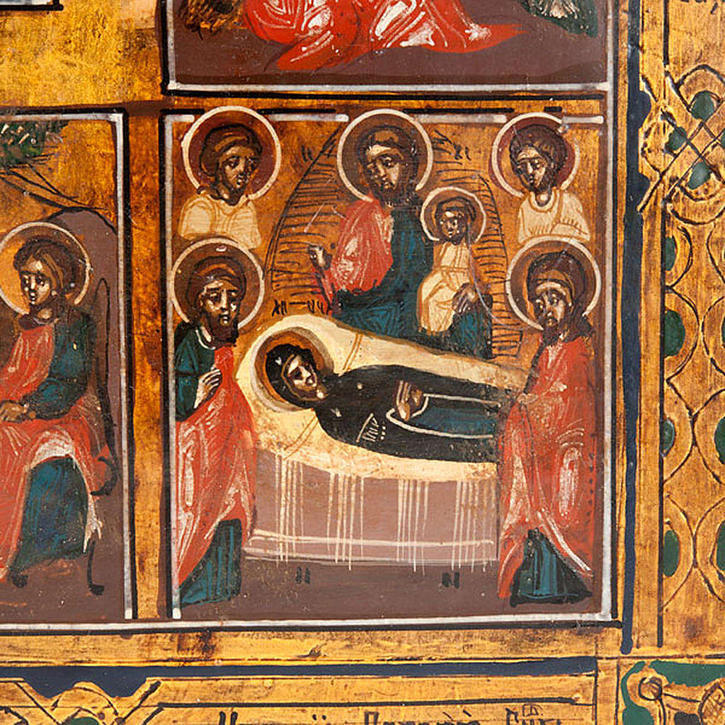 Antique icon the twelve great feasts' [IC004024] - £ 1,709.91 ...