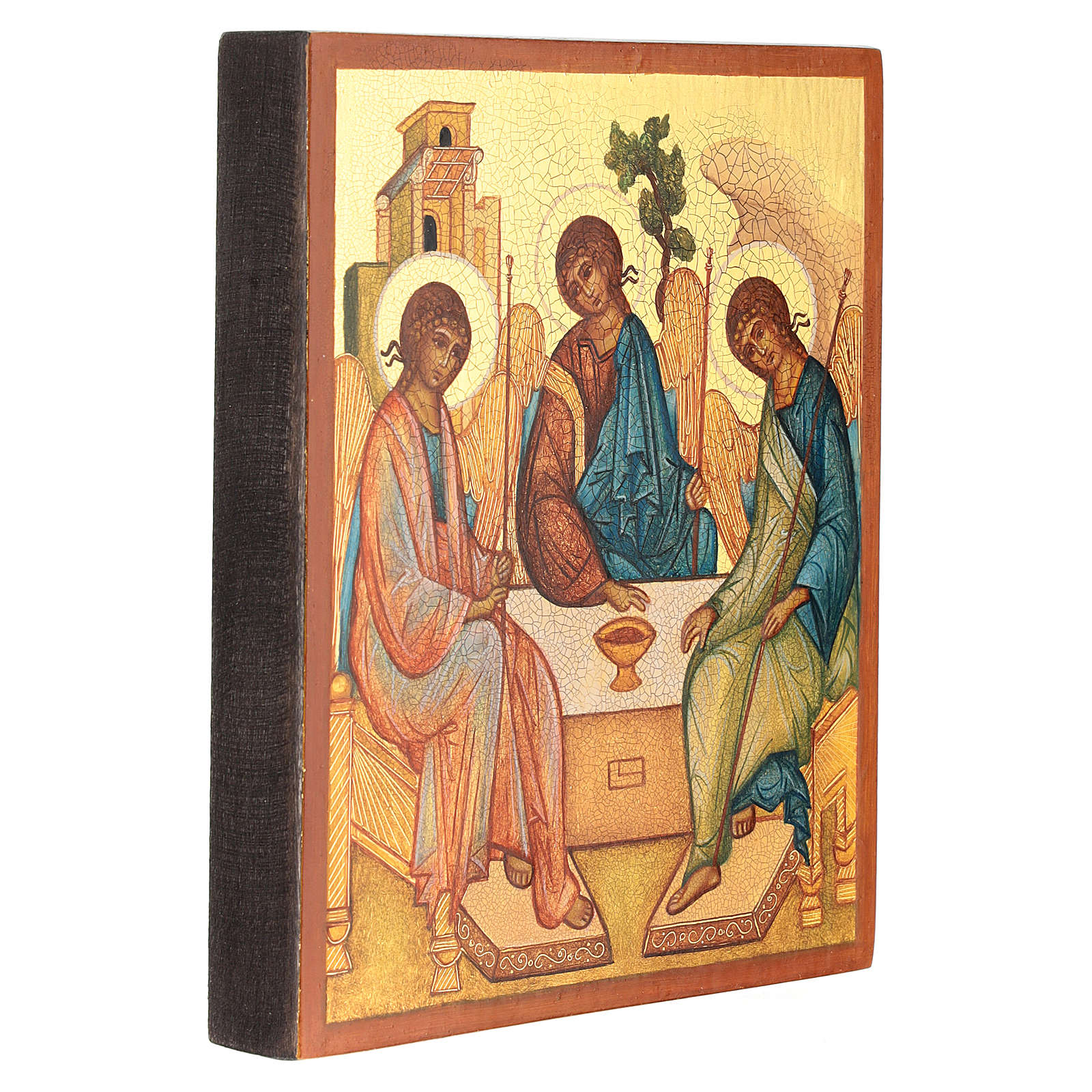 Russian painted icon, Rublev's Trinity | online sales on HOLYART.com