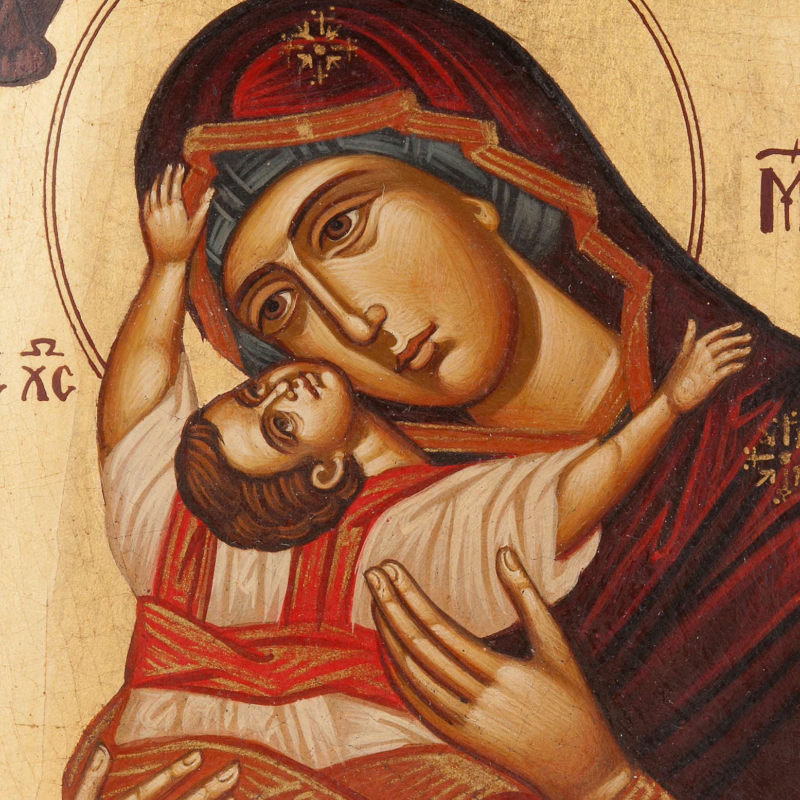 Our Lady Hodegetria, Greek icon, painted in Greece | online sales on ...