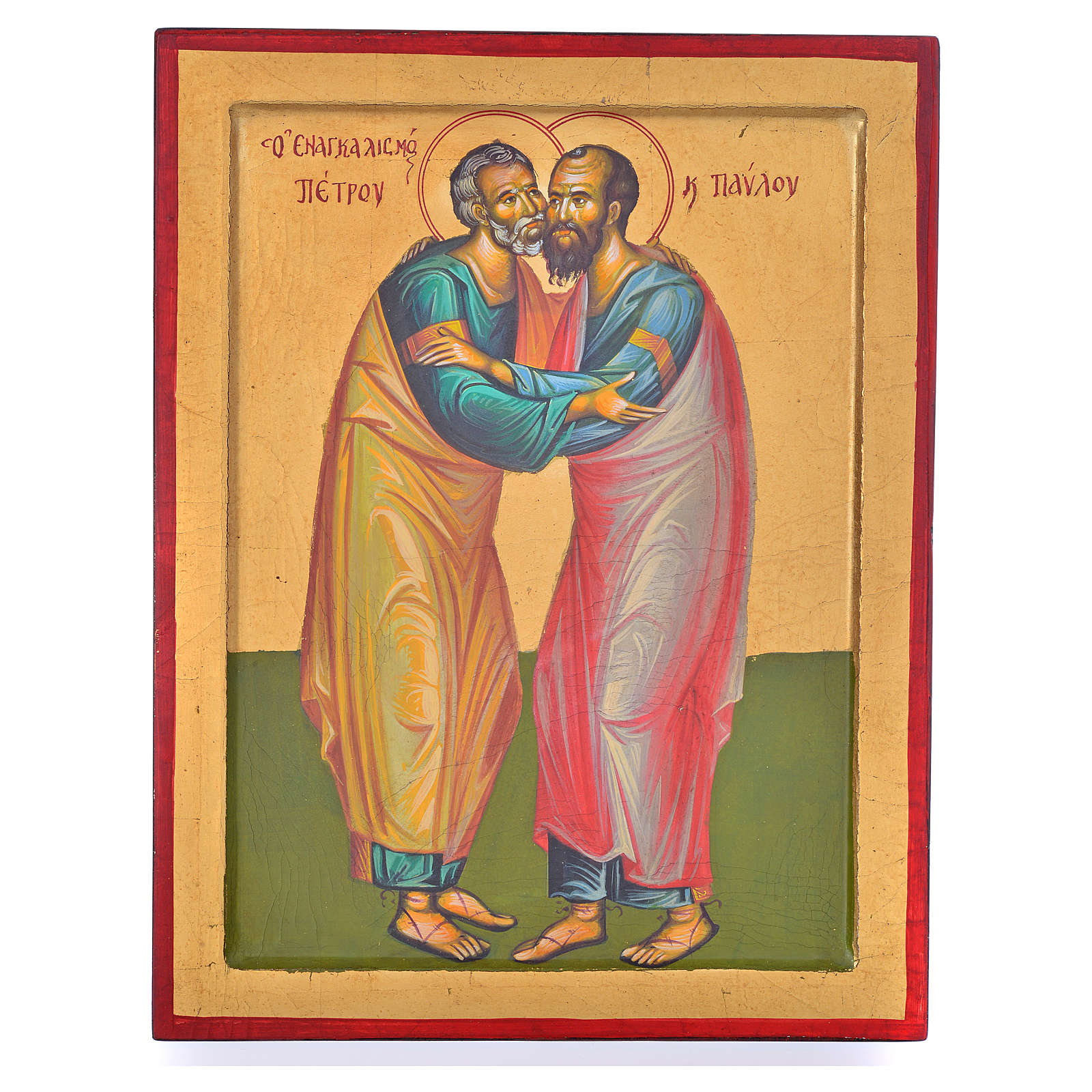 Greek icon, Saints Peter and Paul 31x23cm | online sales on HOLYART.com