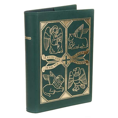 Couverture lectionnaire, cuir, vie de Jésus | vente en ligne sur HOLYART