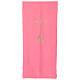 Voile de lutrin rose croix IHS raisin et blé | vente en ligne sur HOLYART