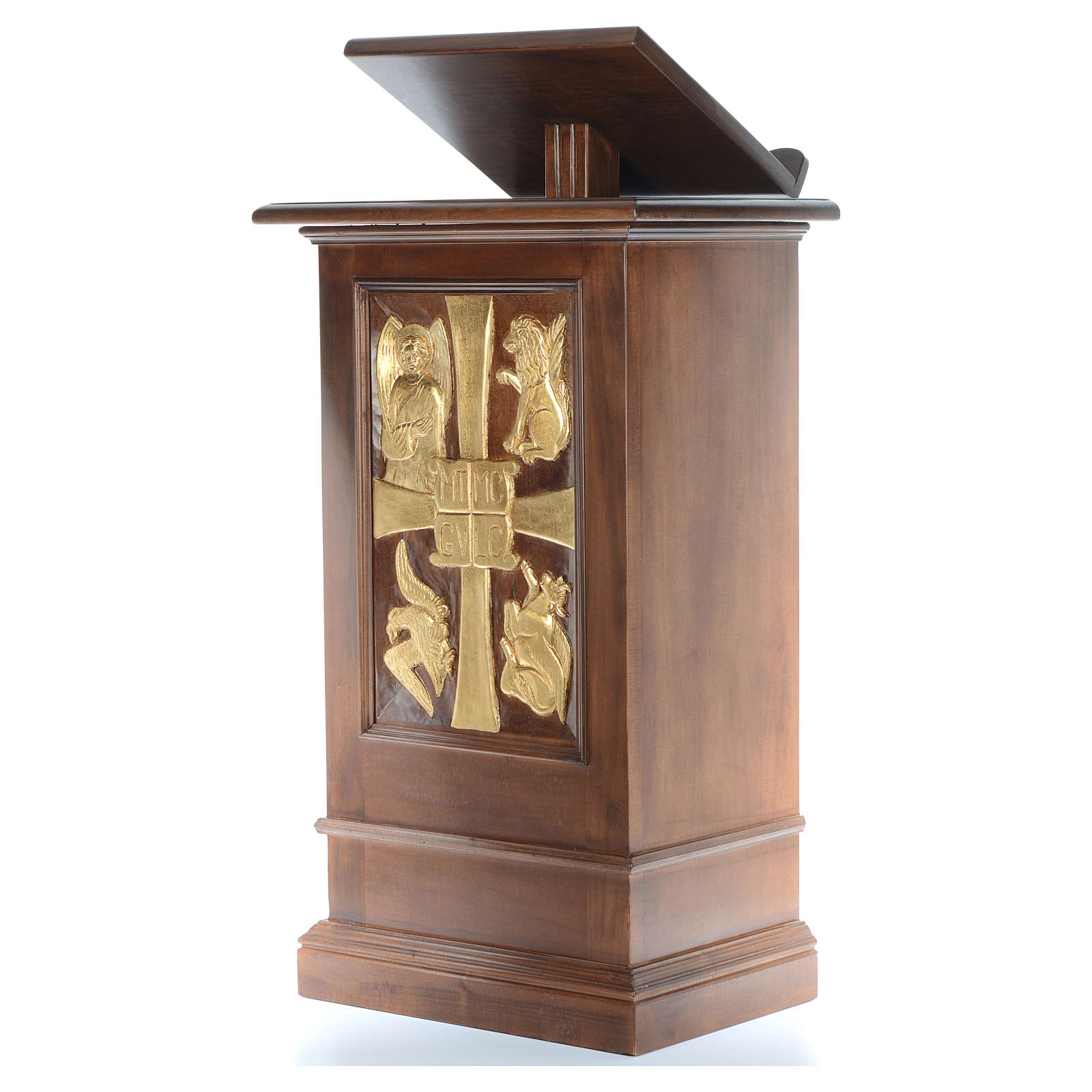 Ambón de madera maciza, tallado a mano H 125cm | venta online en HOLYART