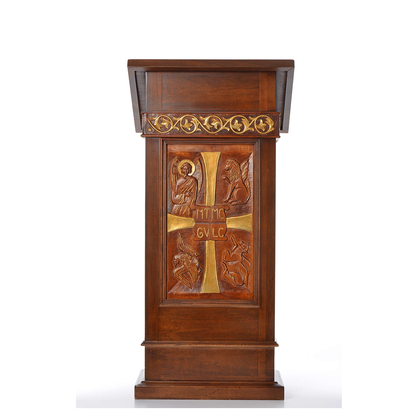 Ambo in solid wood with platform 135x66x50 cm | online sales on HOLYART.com