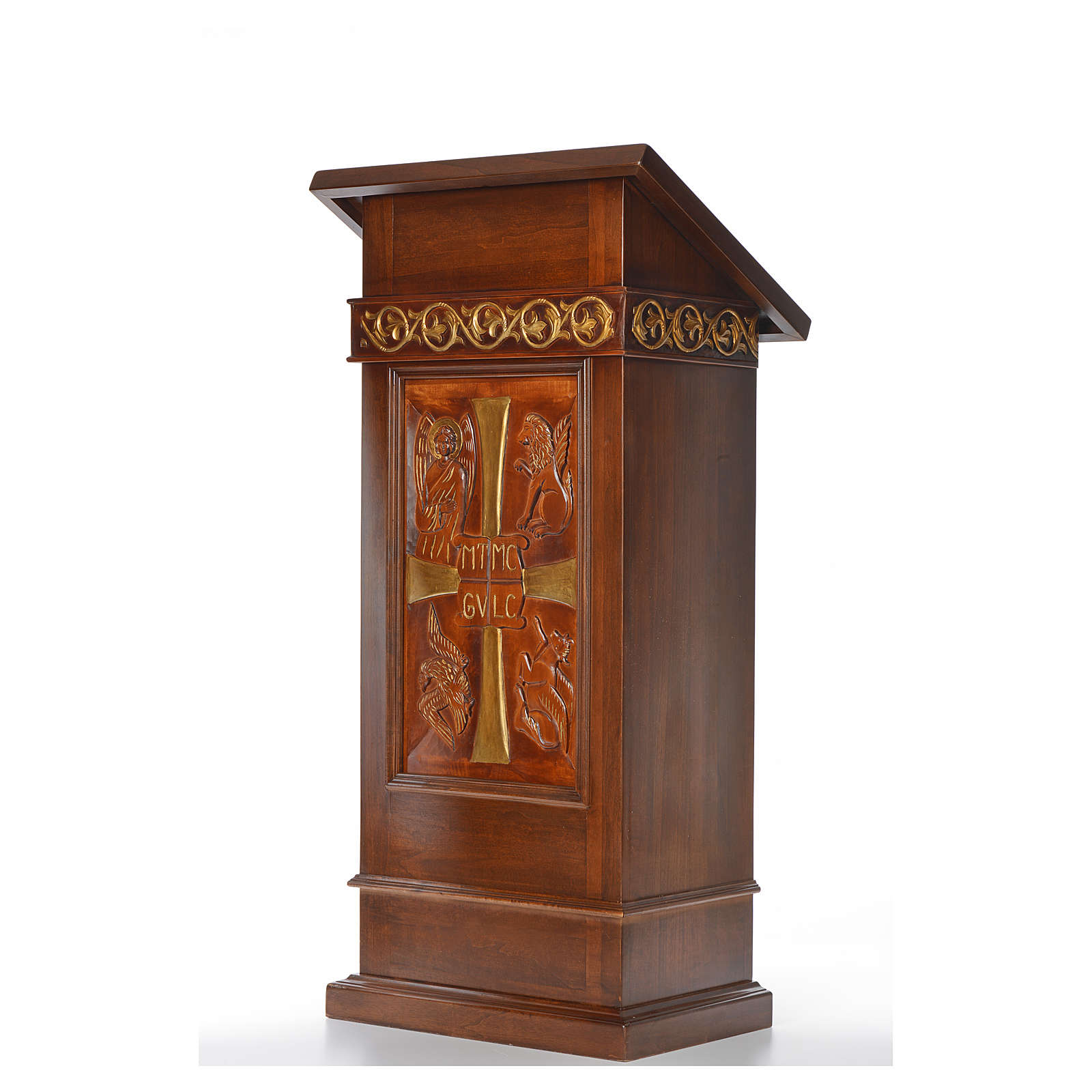 Ambo in solid wood with platform 135x66x50 cm | online sales on HOLYART.com