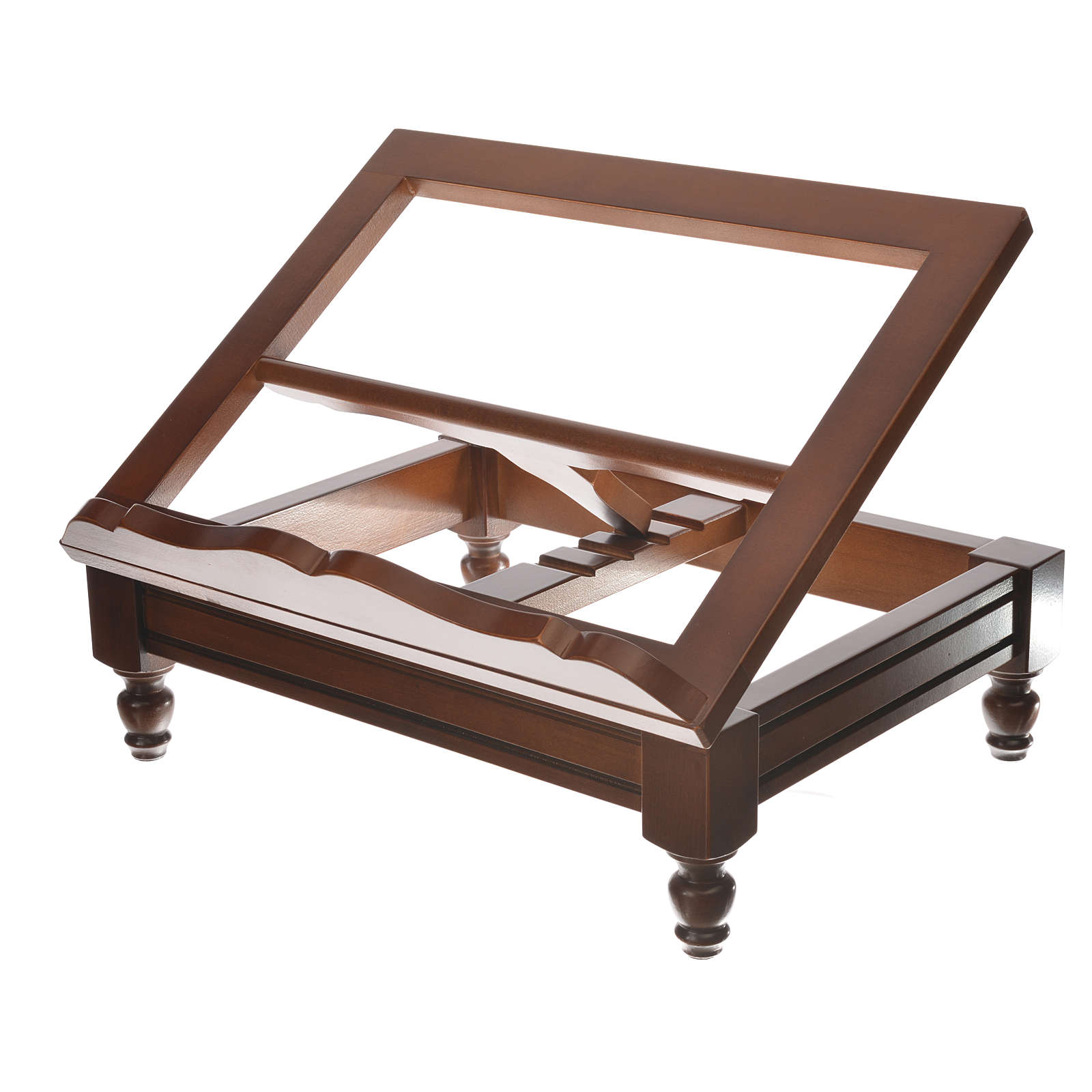 Classic missal stand in walnut wood | online sales on HOLYART.com