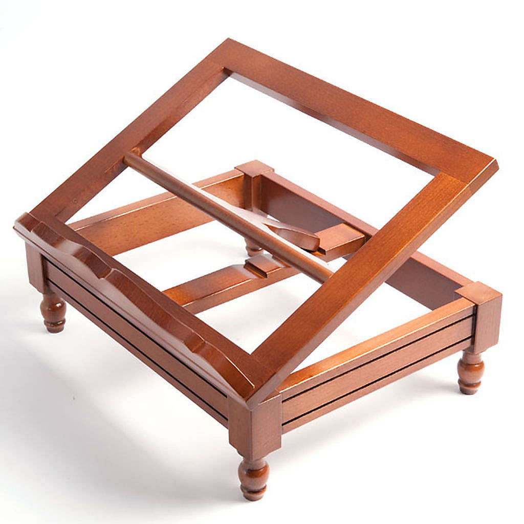 Wooden book-stand with flutings | online sales on HOLYART.com