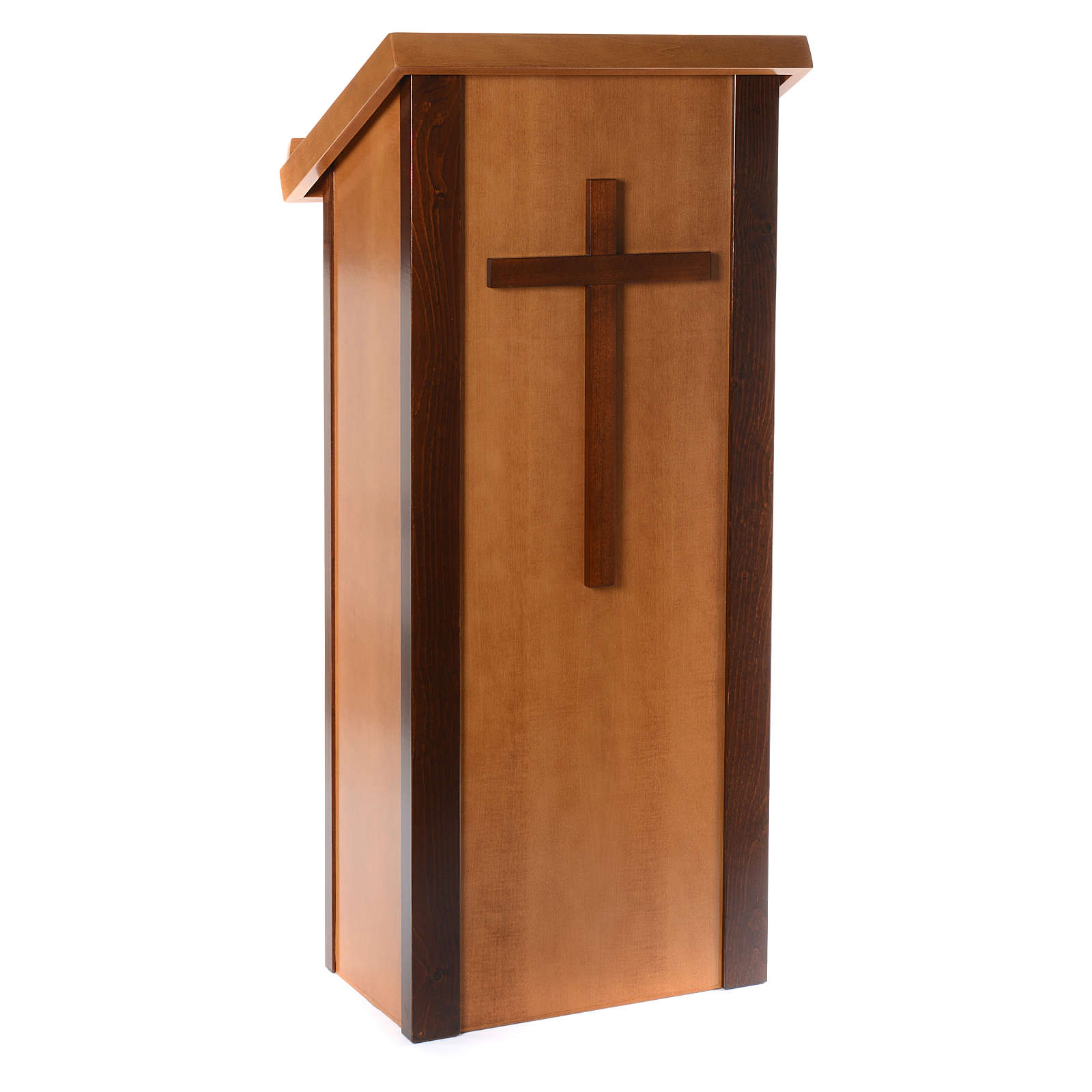 Ambona z krzyżem drewno orzechowe | sprzedaż online na HOLYART