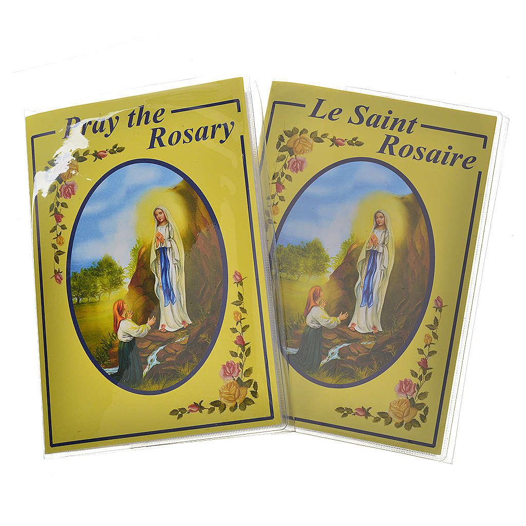 Rosary leaflet in EN or FR with rosary | online sales on HOLYART.co.uk