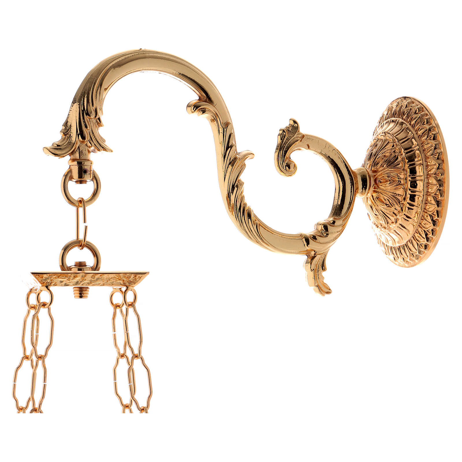 Hanging sanctuary lamp Four Evangelists, brass | online sales on ...