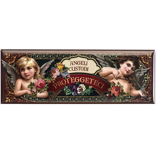 Magnet Guardian Angels protect us | online sales on HOLYART.co.uk