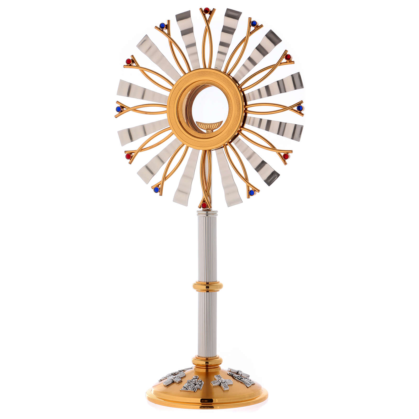 Monstrance interwaving sun rays | online sales on HOLYART.com