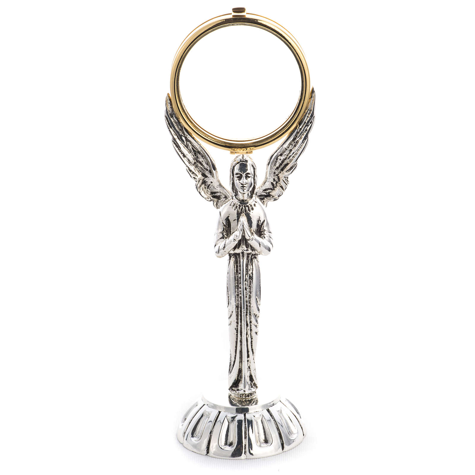 Shrine in brass with guardian angel | online sales on HOLYART.com