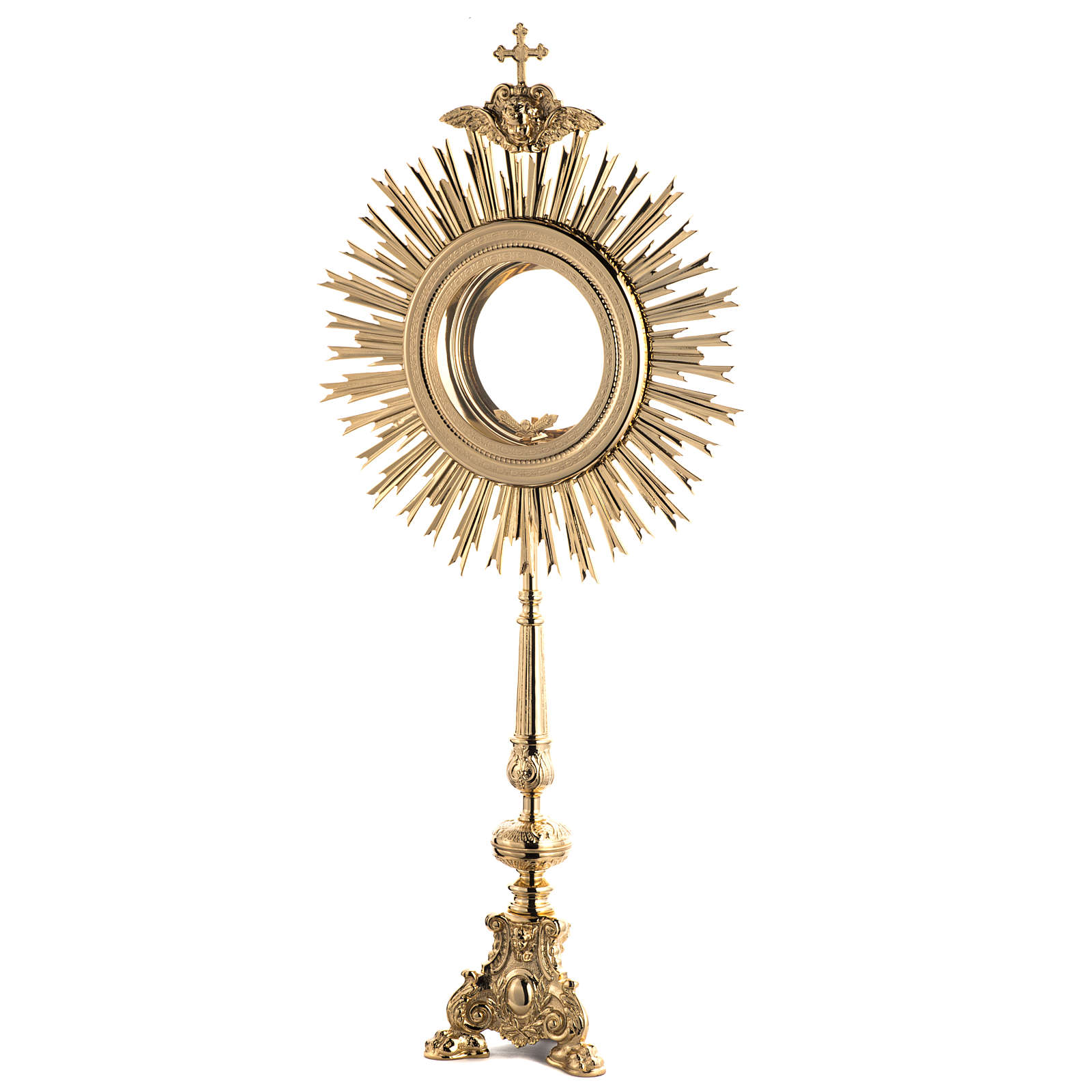 Monstrance for Magna Host baroque style | online sales on HOLYART.com