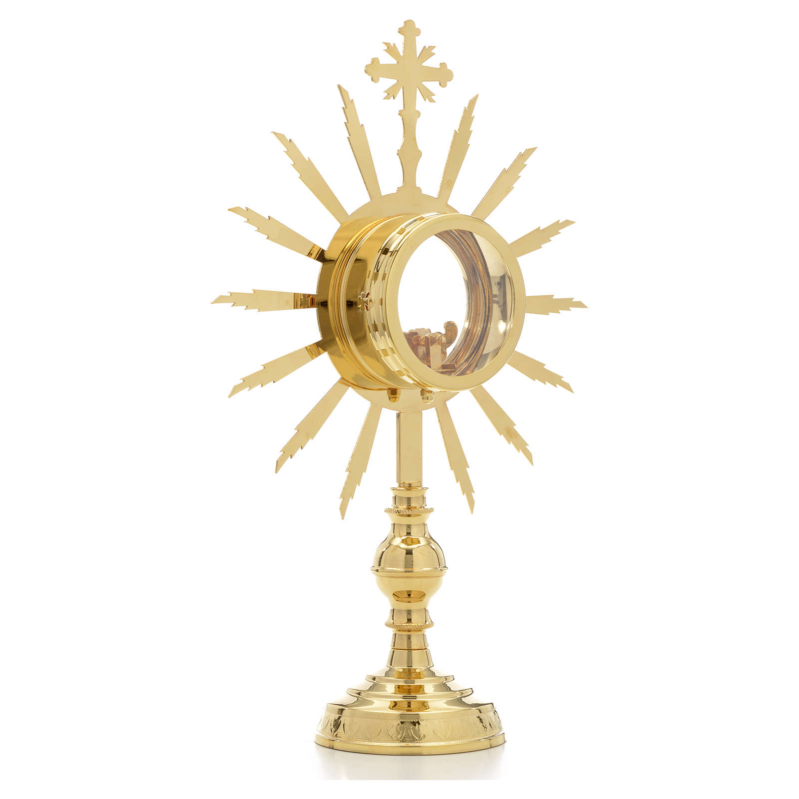 Monstrancja wys. 38 cm kustodia 8 cm | sprzedaż online na HOLYART