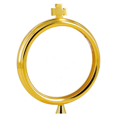 Monstrance luna display with 24kt gold and silver finish | online sales ...