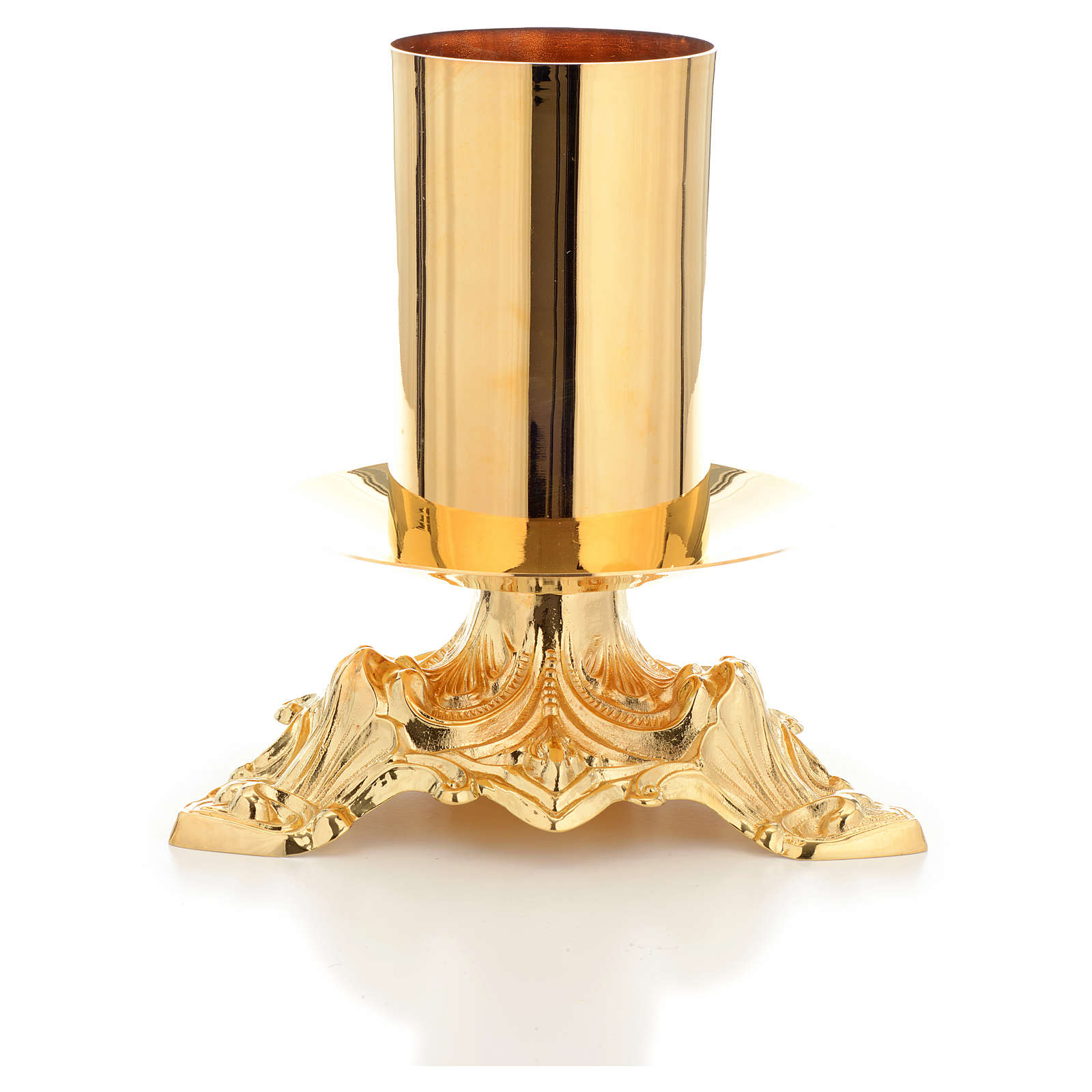 Candelabro de altar decorada 8 cm | venta online en HOLYART