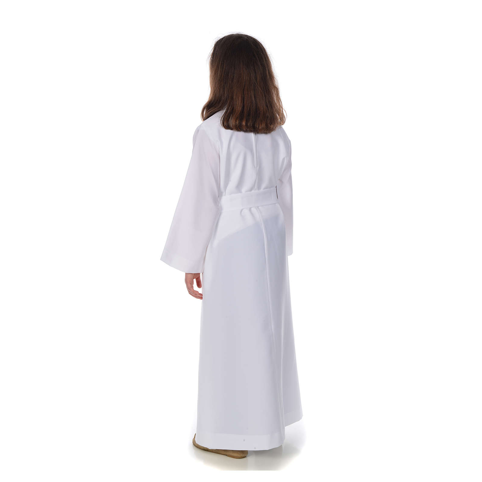 First Holy Communion Girl Alb with bow decoration | online sales on ...