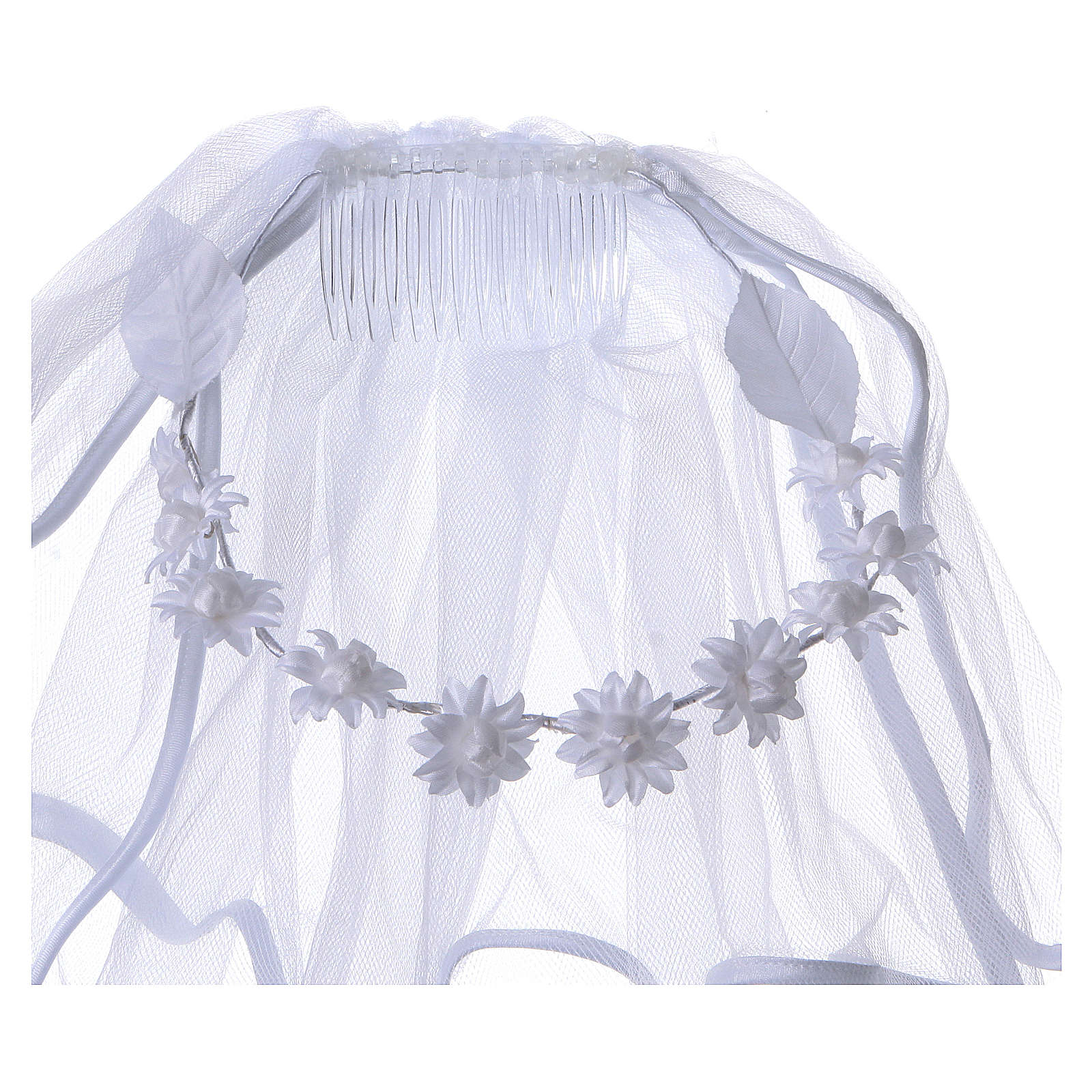 Voile pour Première Communion en tulle avec couronne | vente en ligne ...