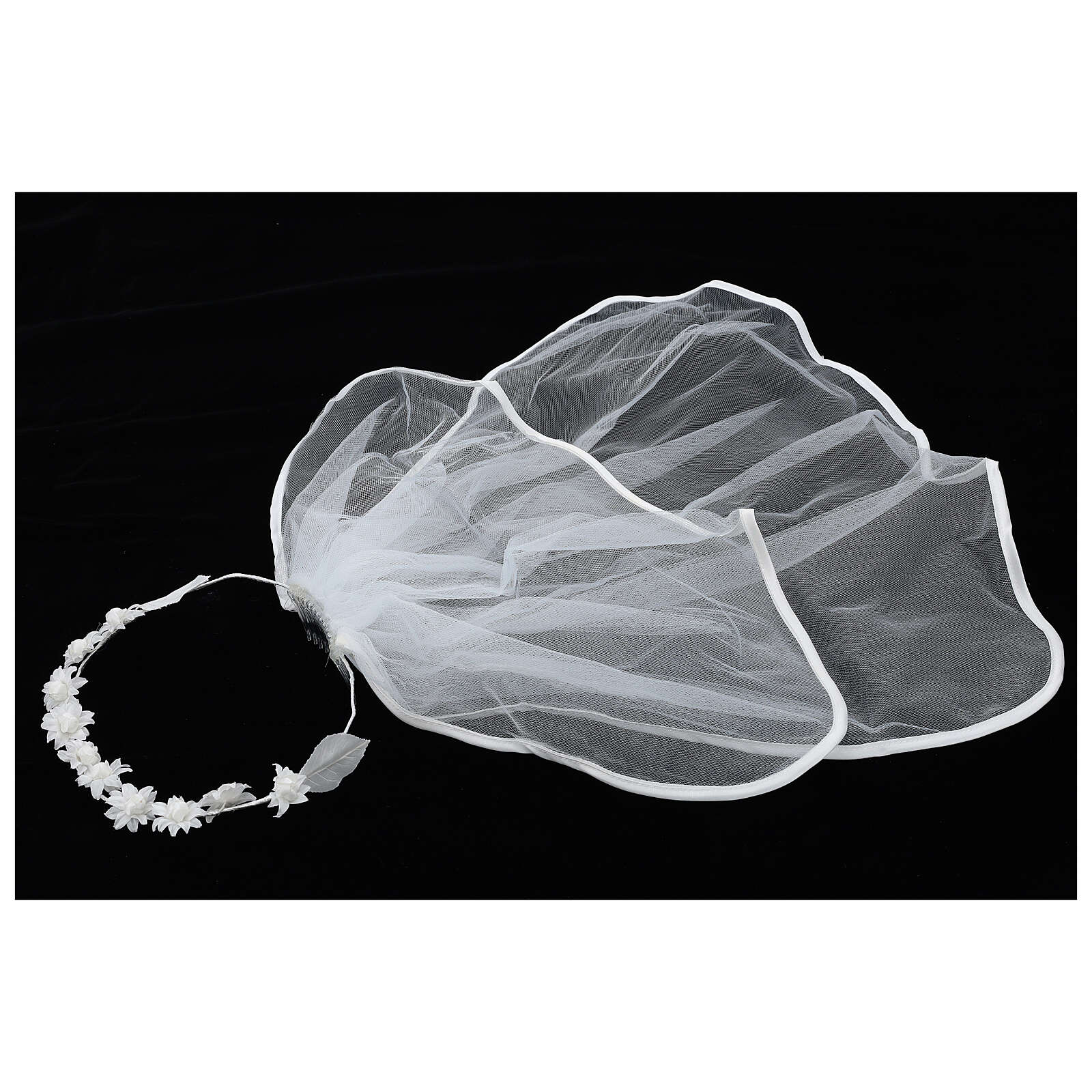 Voile pour Première Communion en tulle avec couronne | vente en ligne ...