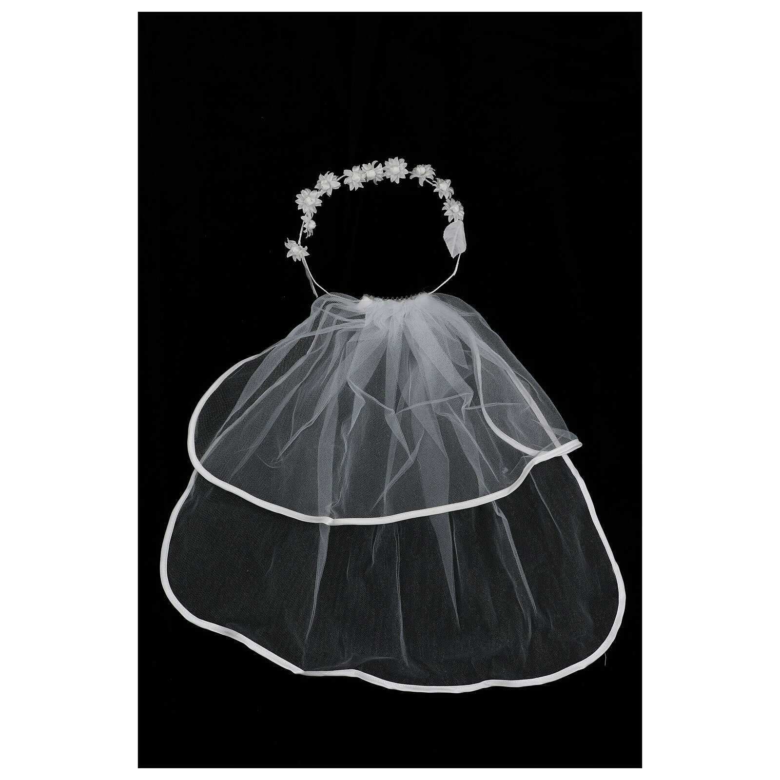 Voile pour Première Communion en tulle avec couronne | vente en ligne ...
