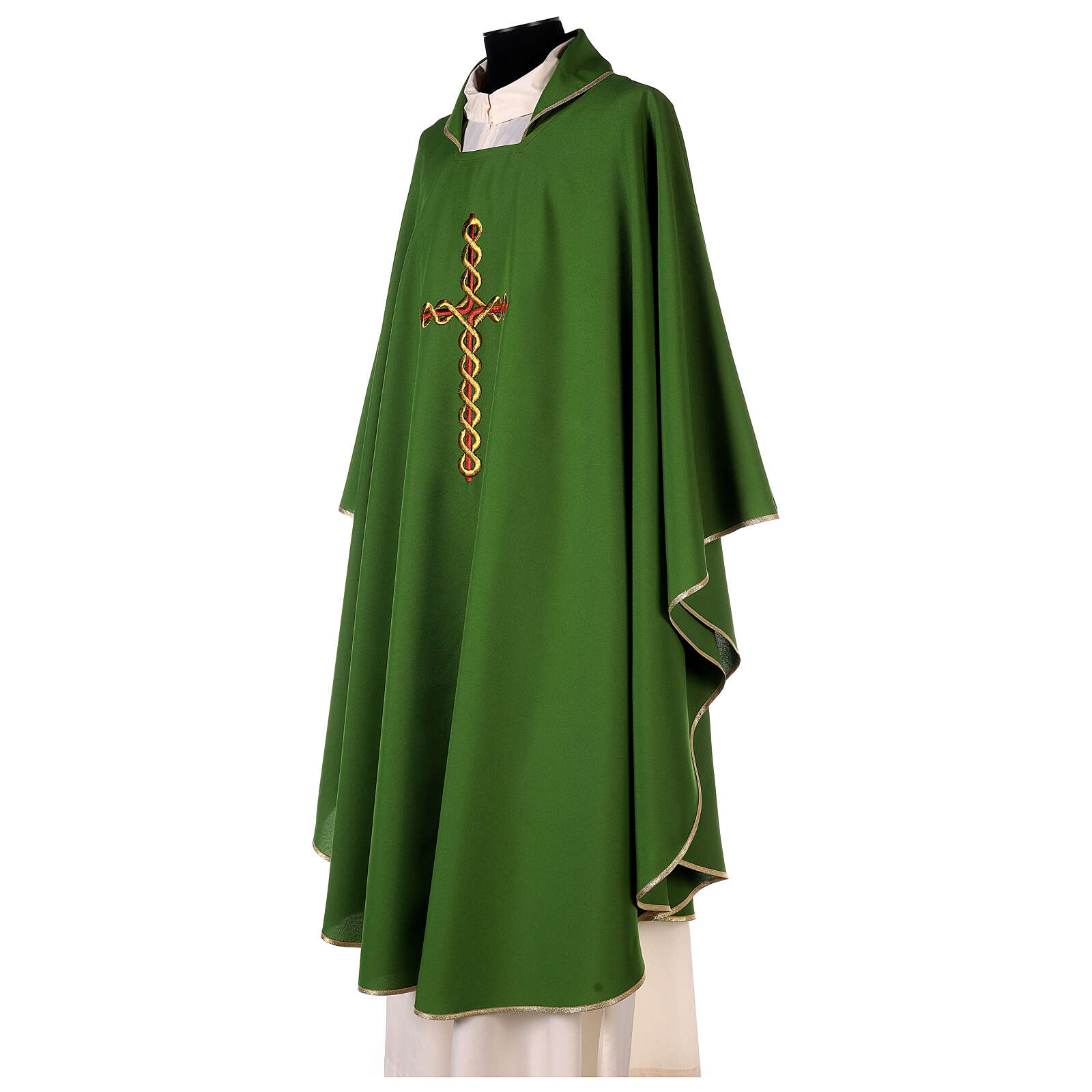 Kasel aus Polyester mit Kreuzen auf beiden Seiten | Online Verfauf auf ...