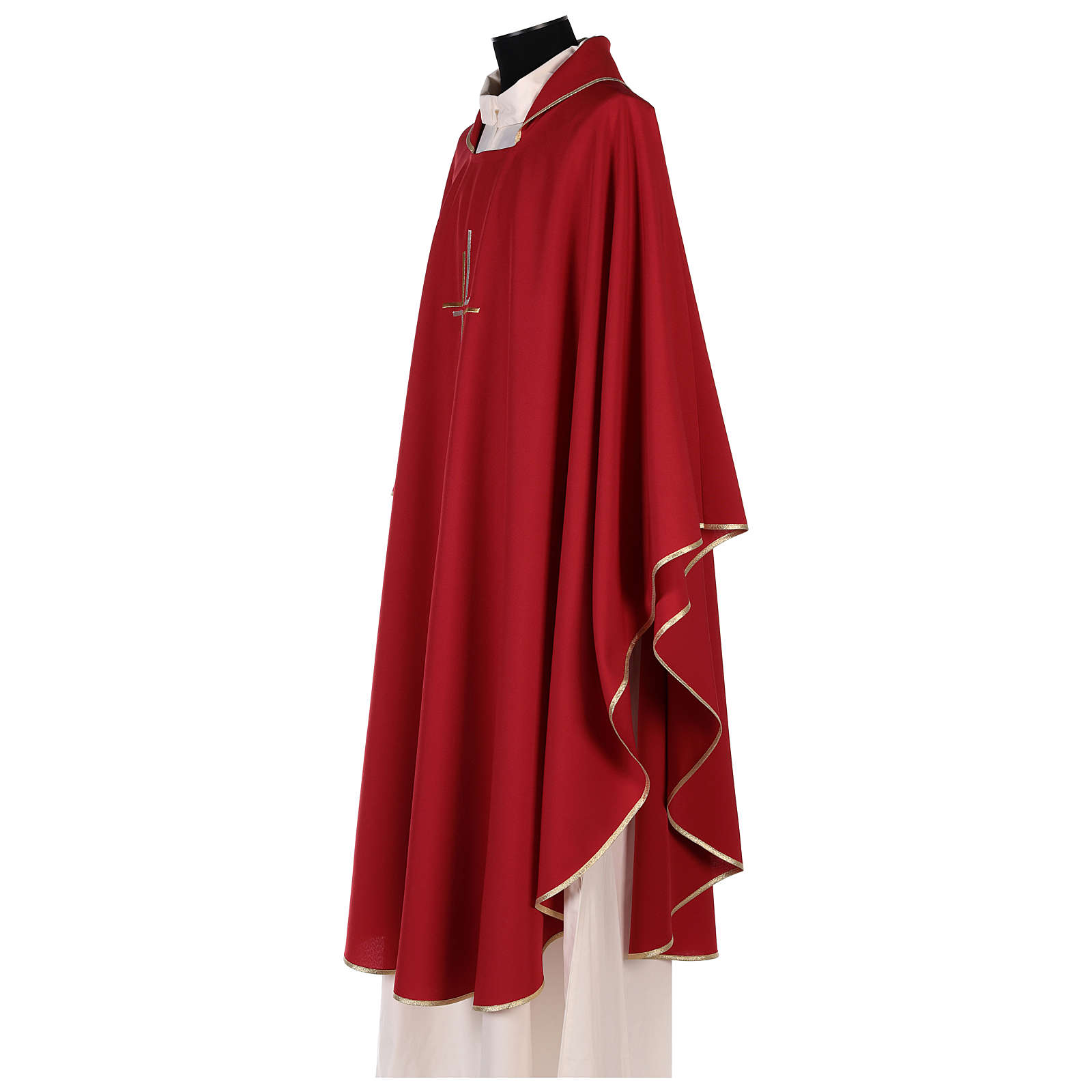 Liturgical vestment in polyester with stylized double cross | online ...