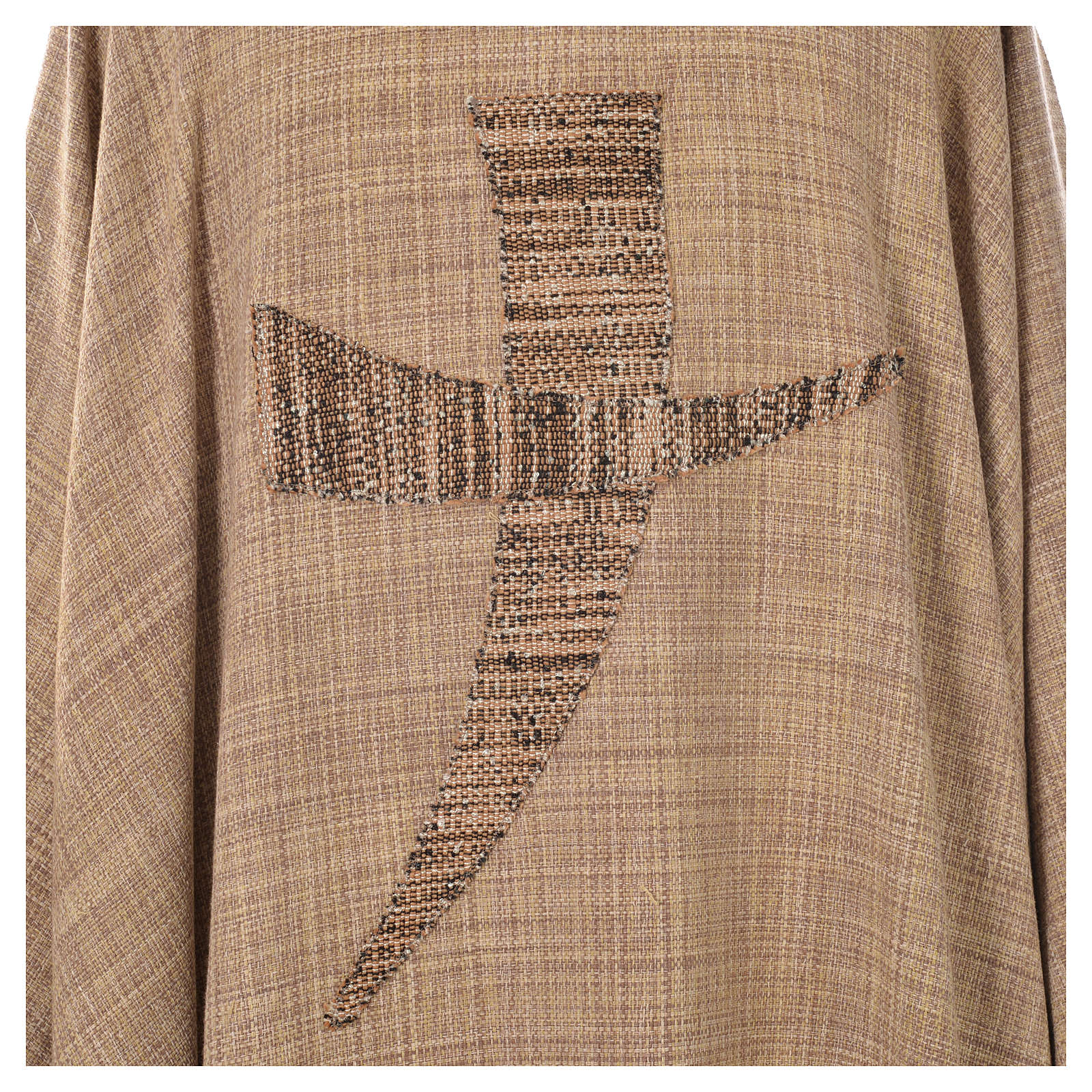Franciscan Chasuble with tau symbol in cotton | online sales on HOLYART.com