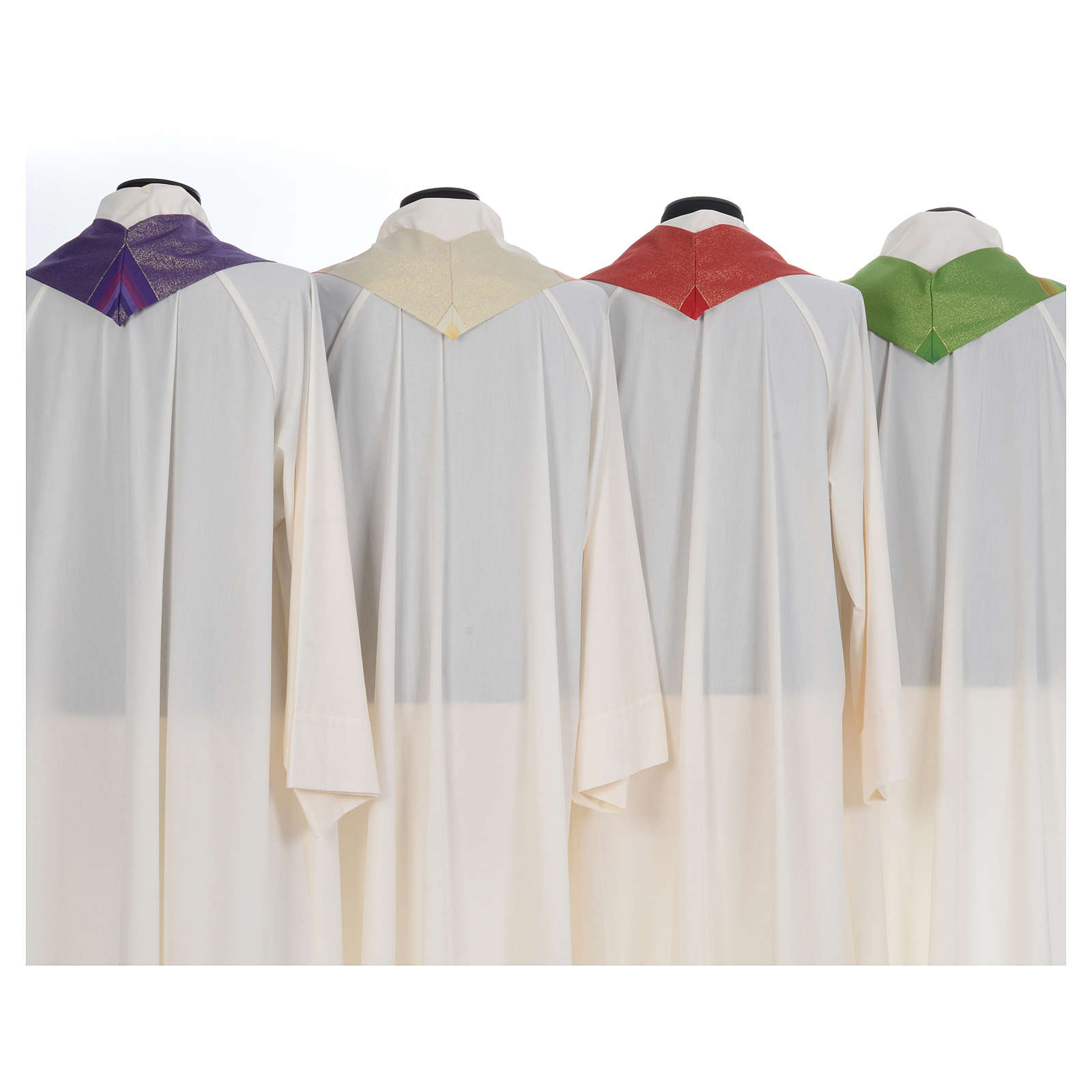 Chasuble with Roll Collar in pure Tasmanian wool with double | online ...