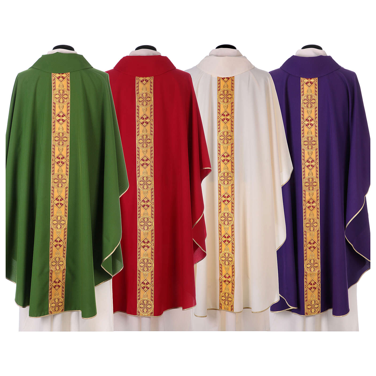 Kasel aus Polyester mit Tresse | Online Verfauf auf HOLYART