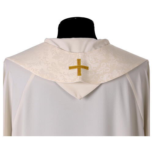 Semi-gothic chasuble with Christ monograms | online sales on HOLYART.com