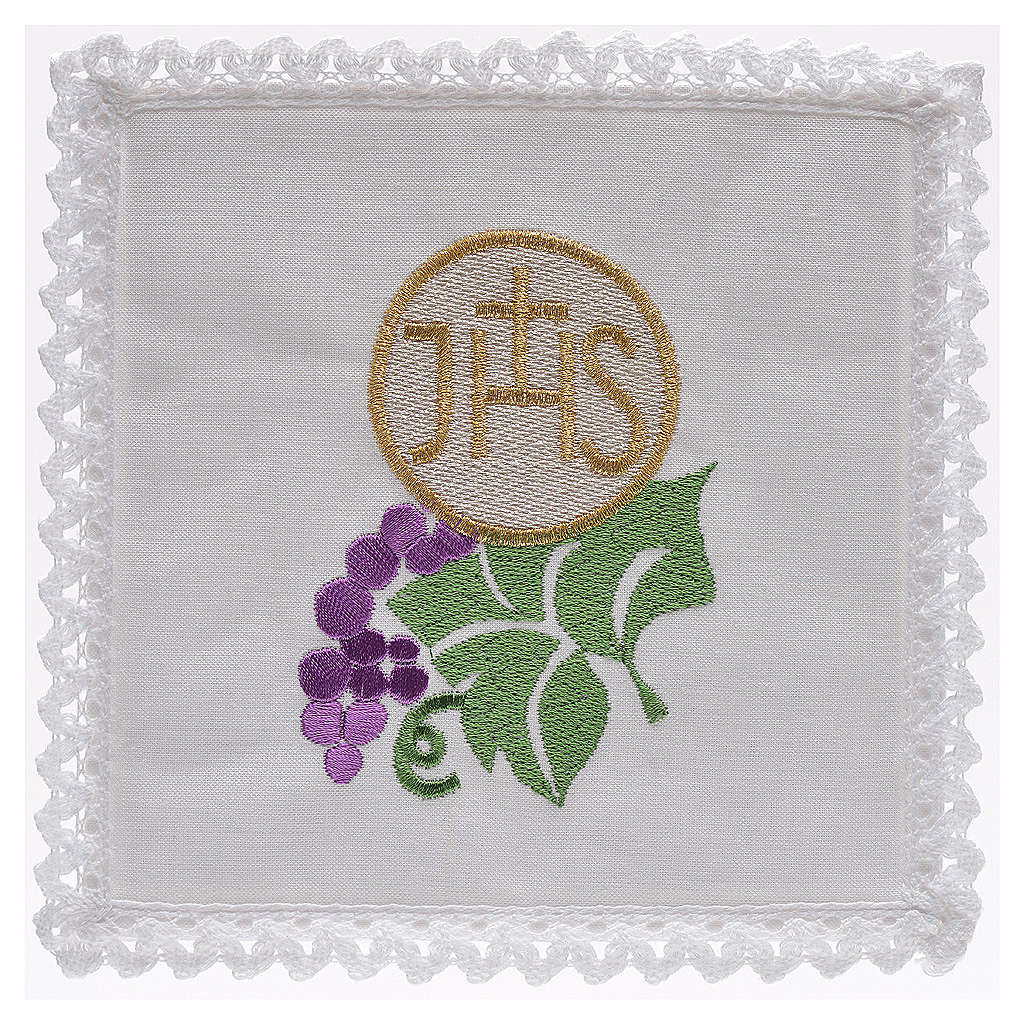 Mass Linen Set 100% linen with Eucaristic symbols | online sales on ...