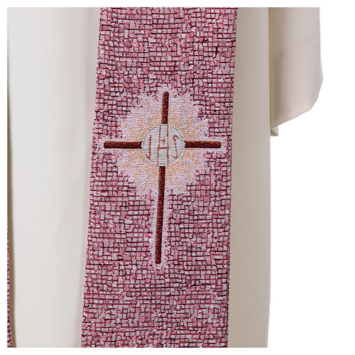 Stole with Eucharistic symbols, 4 liturgical colours | online sales on ...