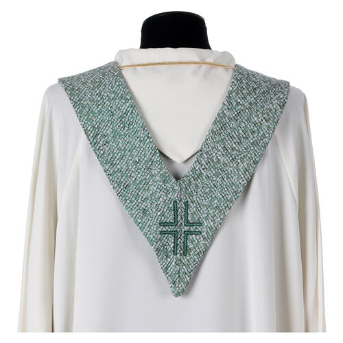 Stole Eucharistic symbols background 4 liturgical colors | online sales ...