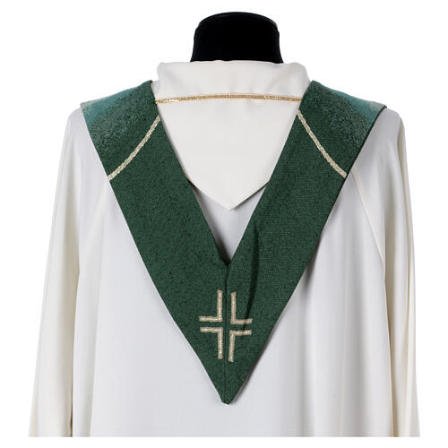 Stole with bread, fish and cross, 4 liturgical colours | online sales ...