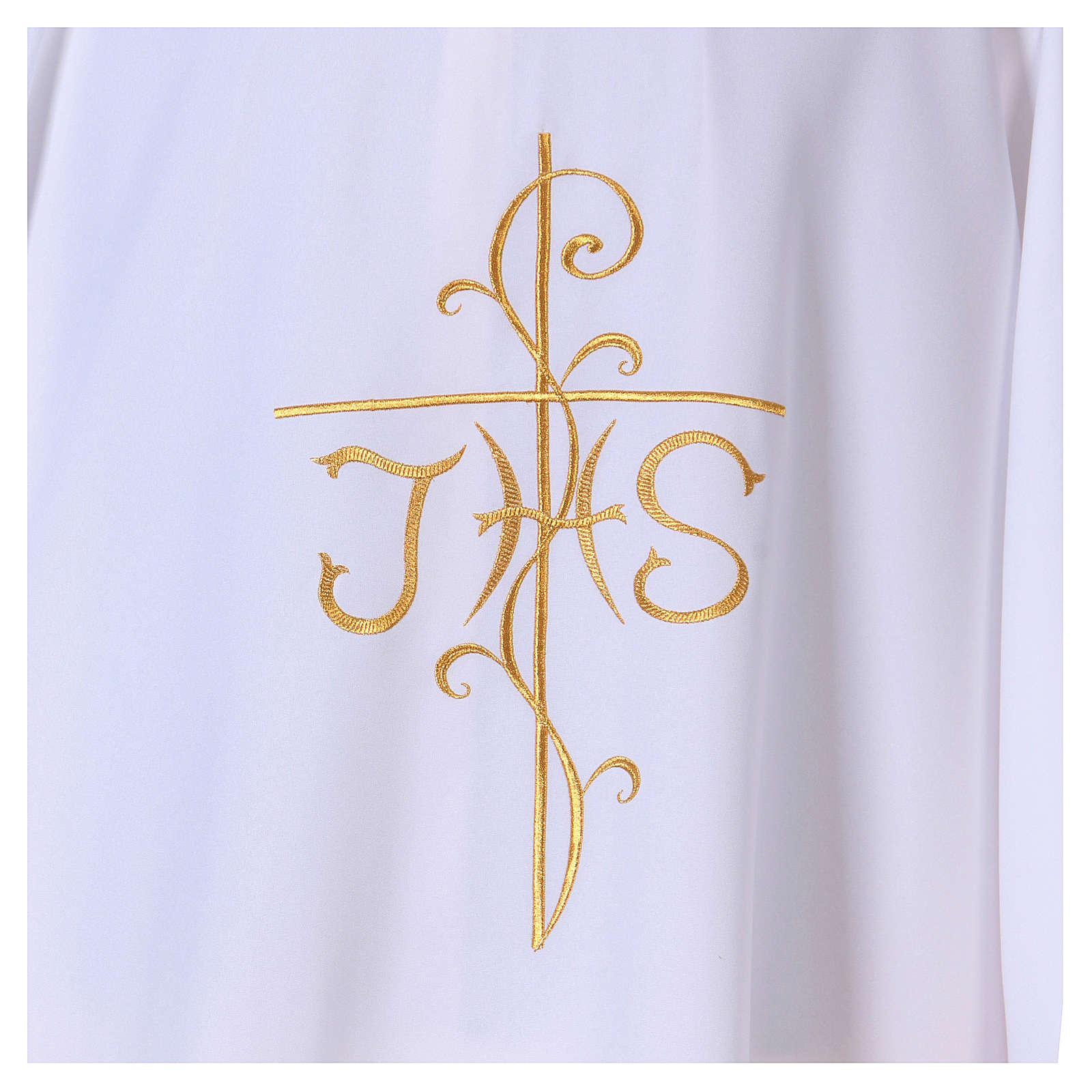 JHS Dalmatic with cross a embroidery on front and back made | online ...
