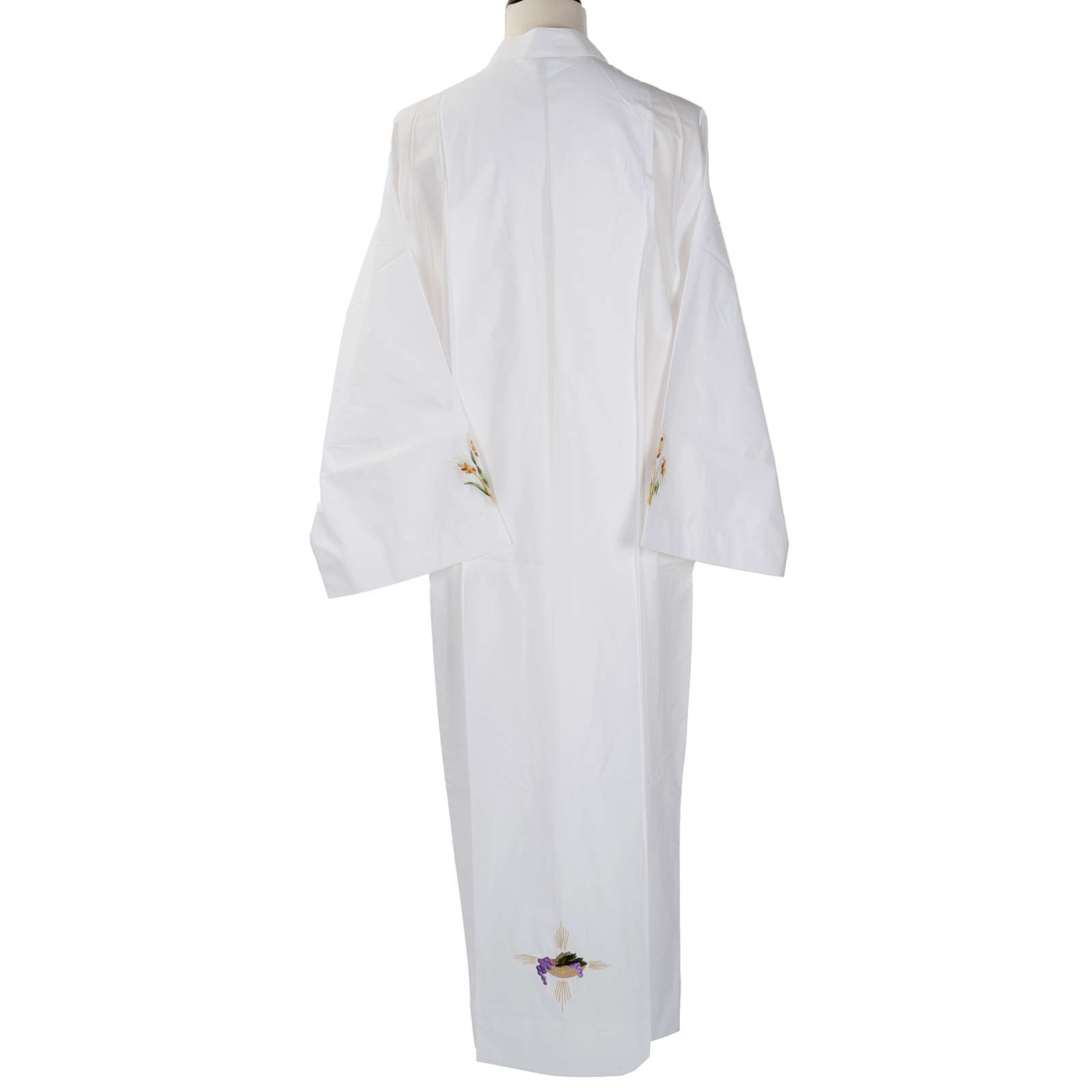 White alb in wool, paten, grapes, ears of wheat | online sales on ...