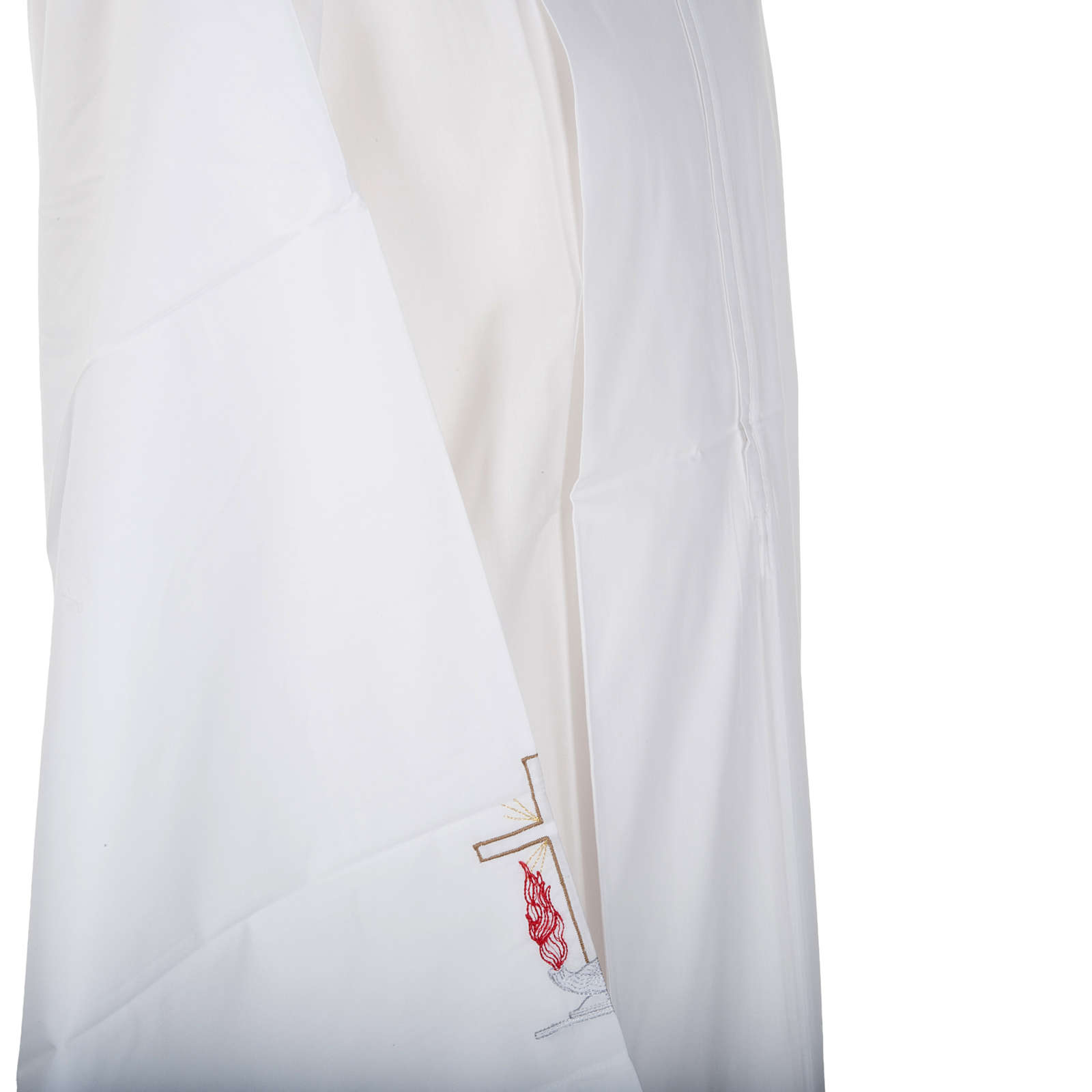 Catholic Alb with cross and lamp in wool | online sales on HOLYART.com