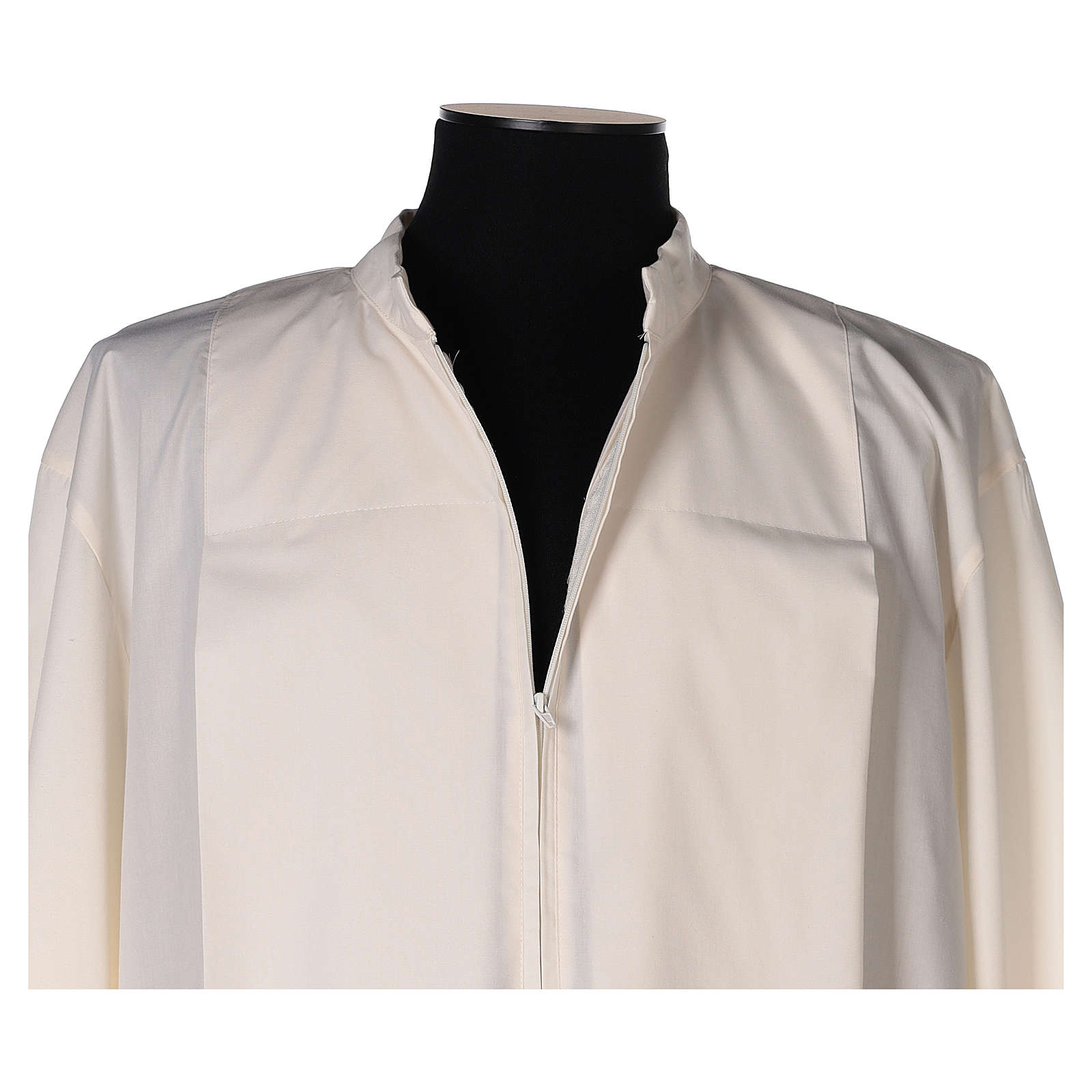 Alb 65% polyester 35% cotton with shoulder zipper and | online sales on ...
