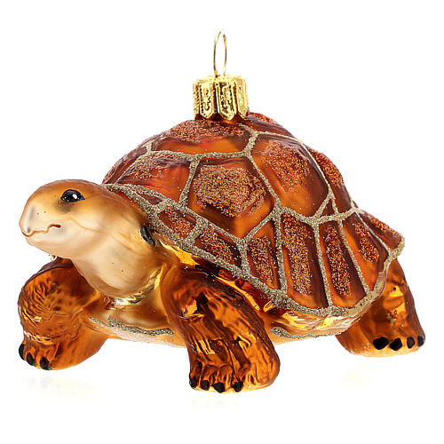 Blown glass Christmas ornament, Galápagos tortoise | online sales on ...