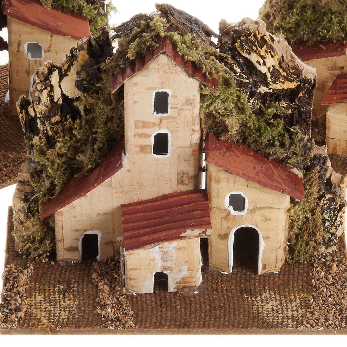 Casa presepe legno su base | vendita online su HOLYART