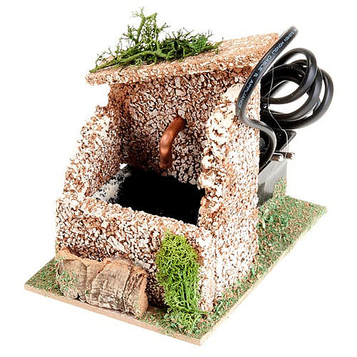Dot-it-yourself natvity set, motorized fountain in cork 2.5watt ...