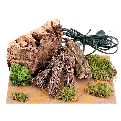 Dot-it-yourself natvity set, electrical bonfire | online sales on ...