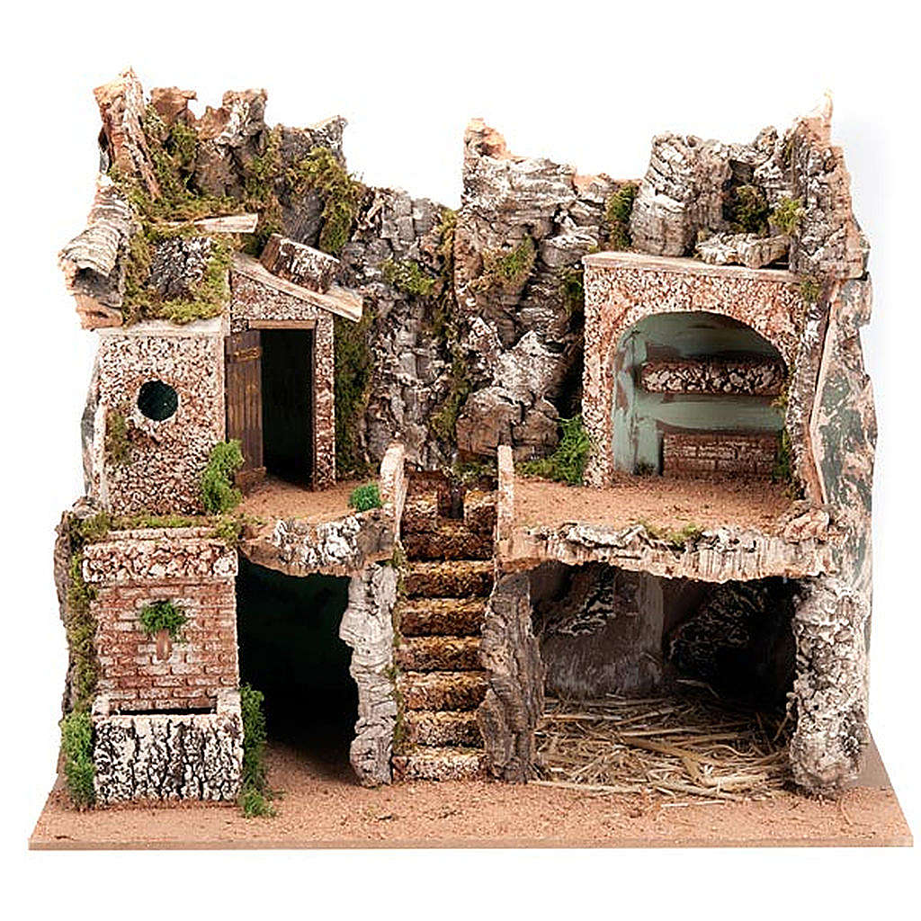 Nativity scene, grotto and village | online sales on HOLYART.com
