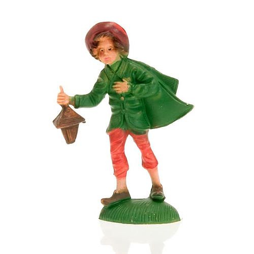 Muchacho con linterna 8 cm. | venta online en HOLYART