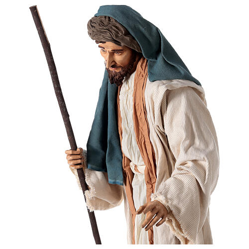 Life size statues of the Nativity 170 cm resin and fabric | online ...