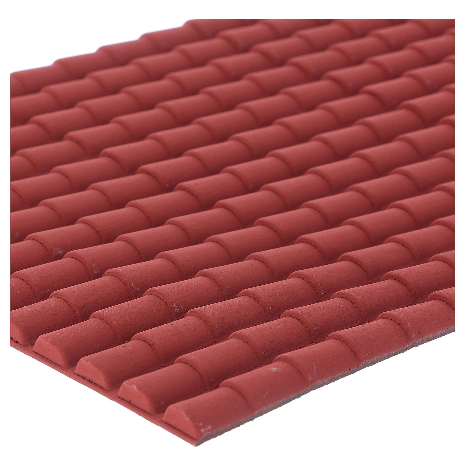 Nativity set accessory, Roof with red roof tiles | online sales on ...