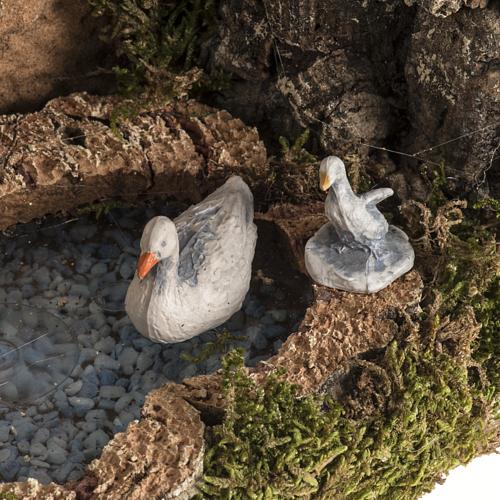 Nativity scene figurines, ducks in the lake and goat | online sales on ...